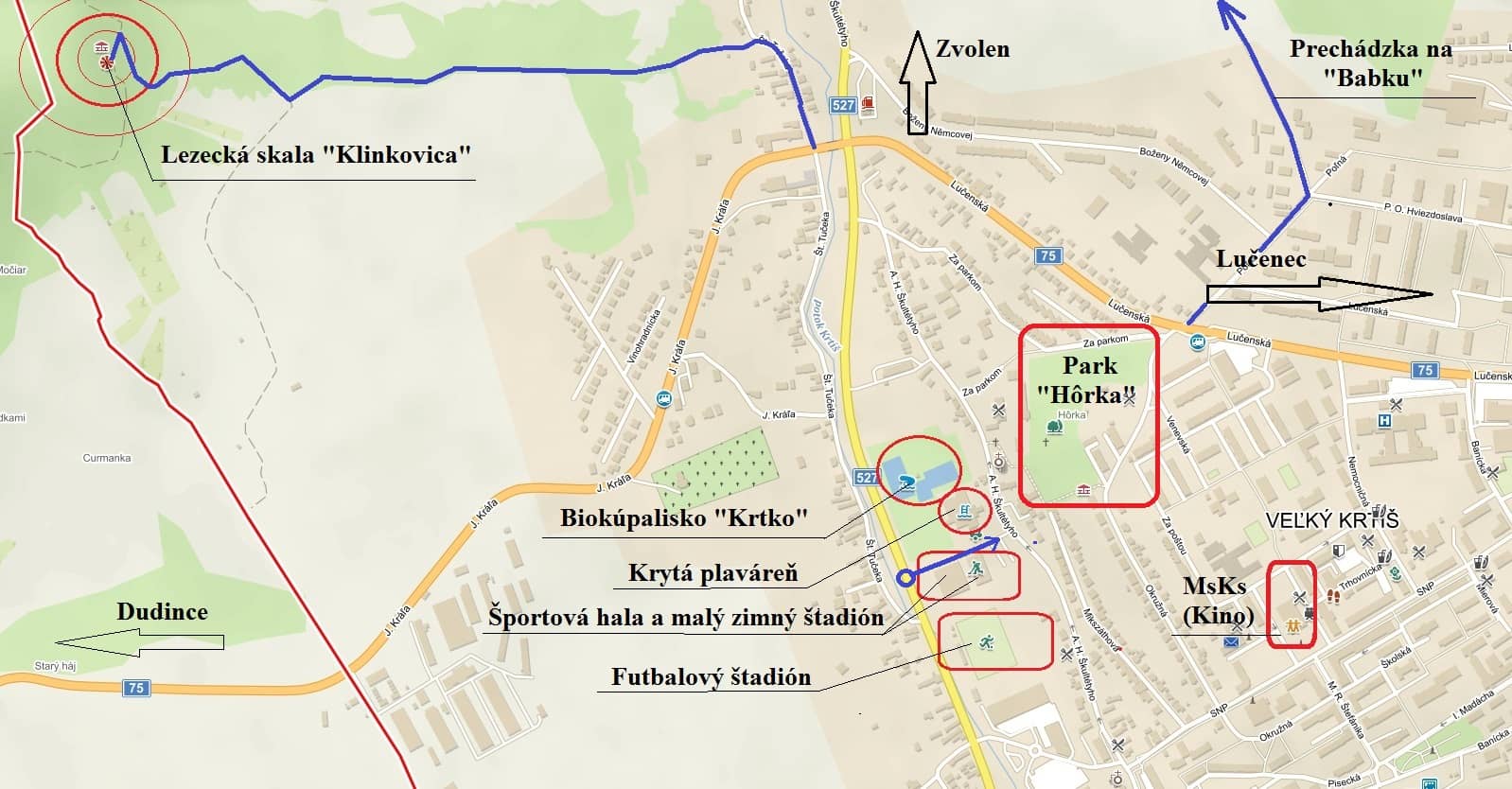 mesto Veľký Krtíš :: okres Velky Krtis